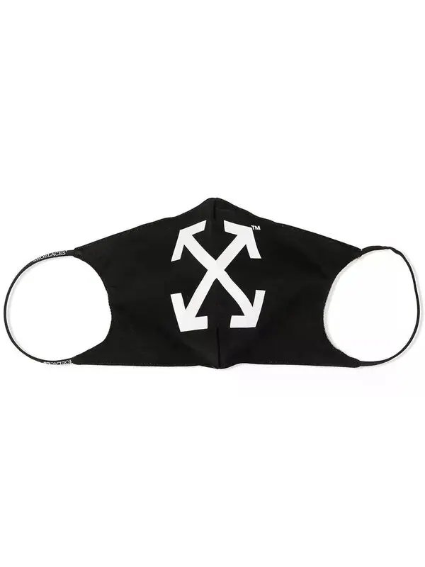 Off-White Arrows Face Mask - Black