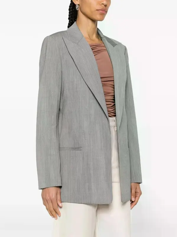 Helmut Lang Peak-lapel Single-breasted Blazer
