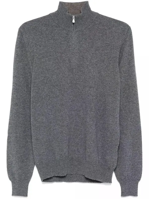 BARBA NAPOLI Lupo Zip Sweater
