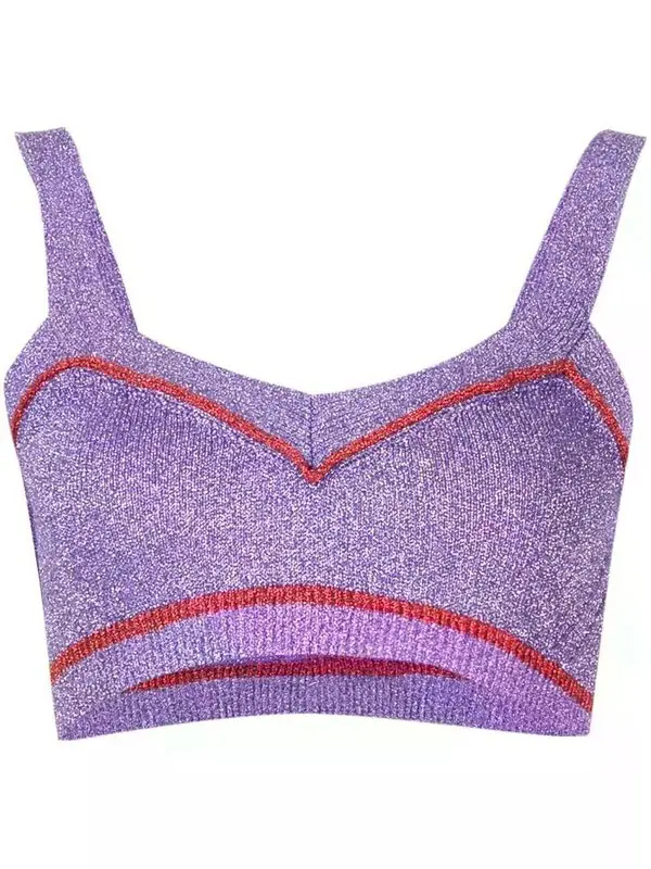 Rabanne Knitted Crop Top