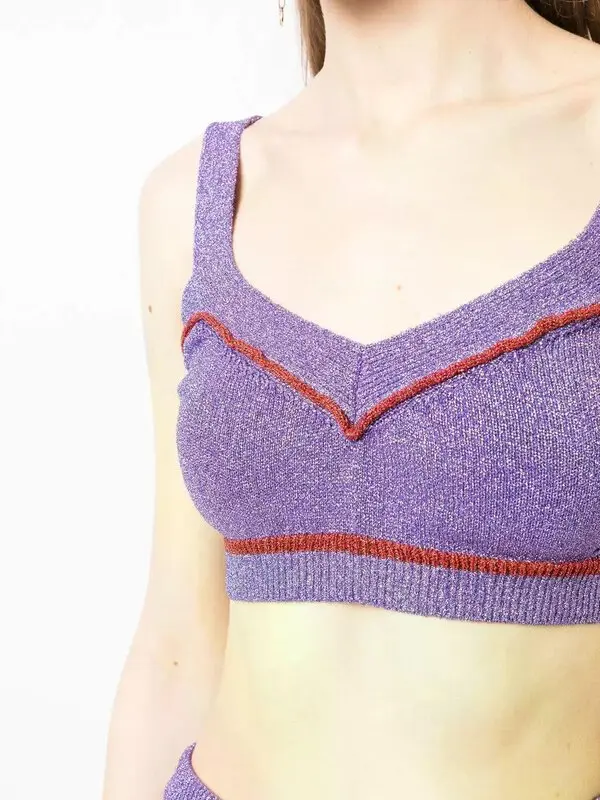 Rabanne Knitted Crop Top