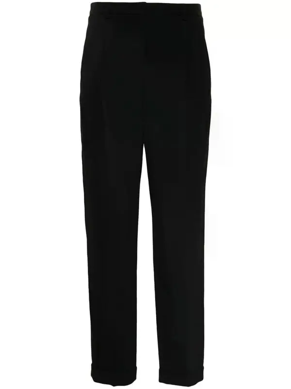 Giorgio Armani Straight-leg Cady Trousers