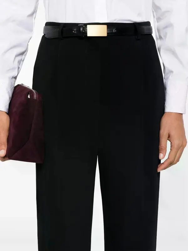 Giorgio Armani Straight-leg Cady Trousers