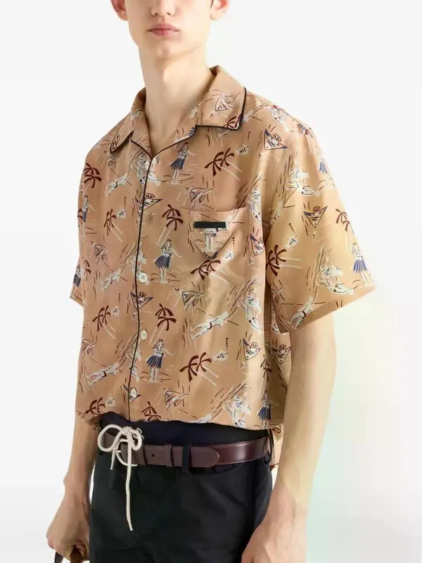 Prada Printed Shirt
