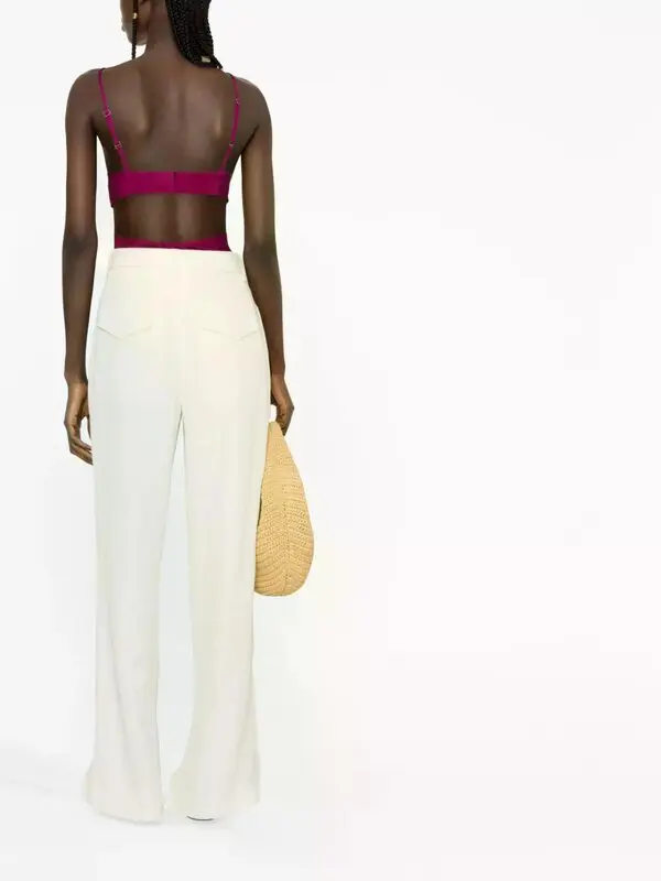 JIL SANDER Belted Wide-leg Trousers