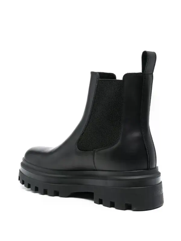 Calvin Klein Lug-sole Leather Boots