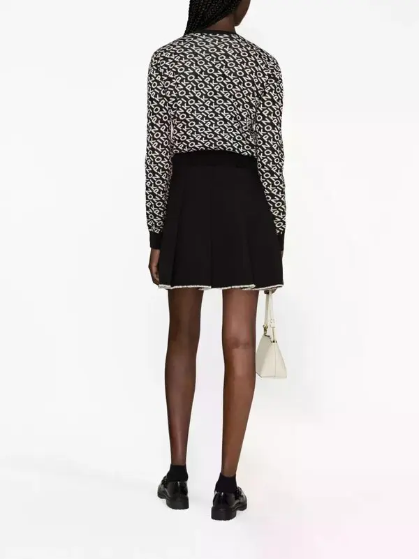 Pinko Logo-jacquard Cardigan