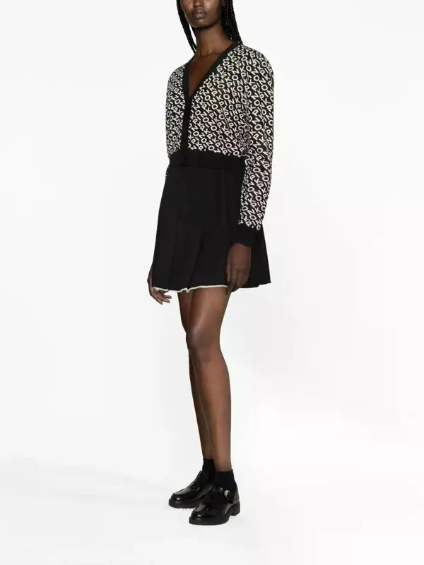 Pinko Logo-jacquard Cardigan