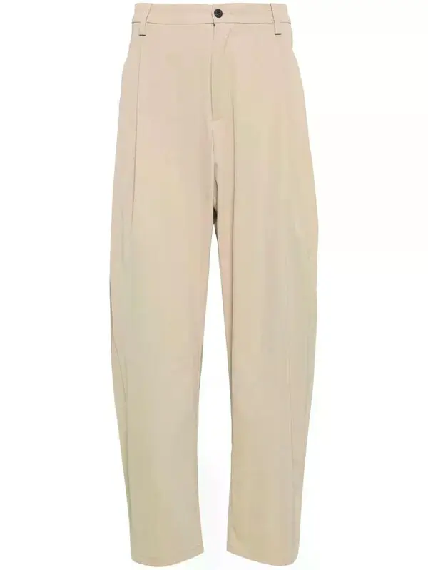 CROQUIS Pleat-detailing Chinos