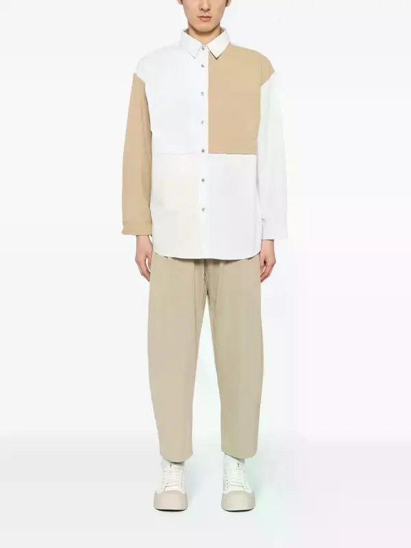 CROQUIS Pleat-detailing Chinos