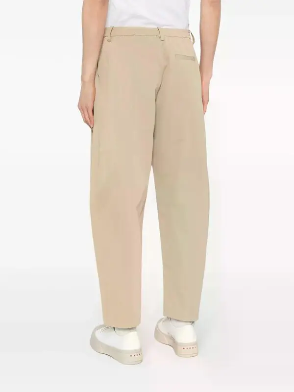CROQUIS Pleat-detailing Chinos