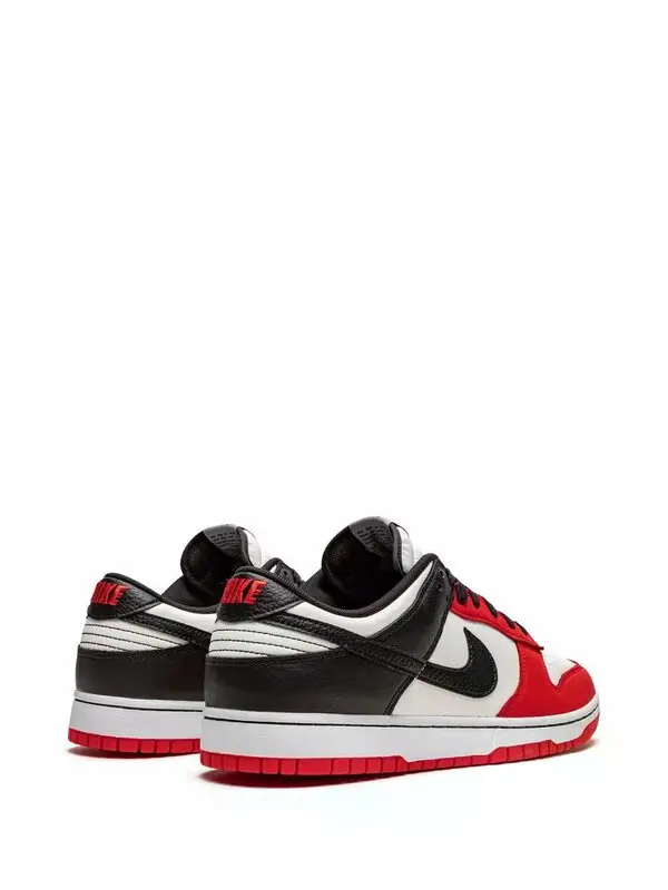 Nike Dunk Low Retro Emb Nba 75th Anniversary Chicago Bulls Sneakers - Red