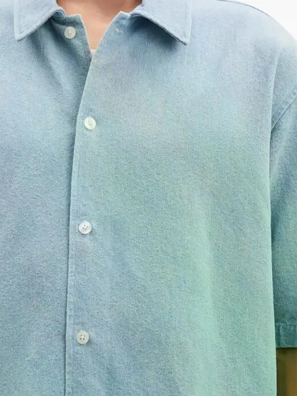 SAMSOE SAMSOE Short-sleeve Denim Shirt