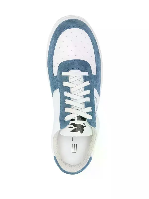 Etro Logo-print Panelled Sneakers