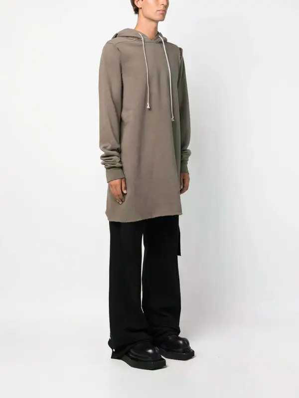 Rick Owens Cut-out Drawstring Hoodie