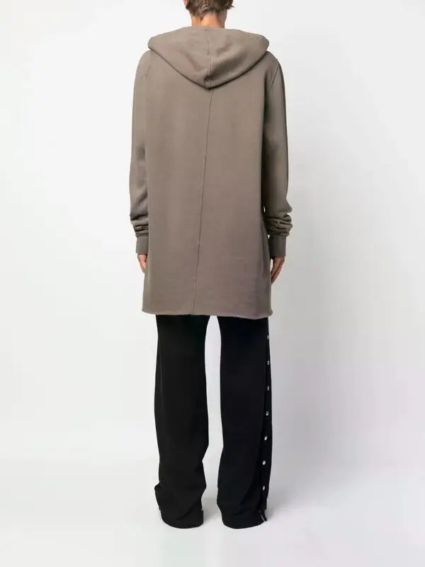 Rick Owens Cut-out Drawstring Hoodie