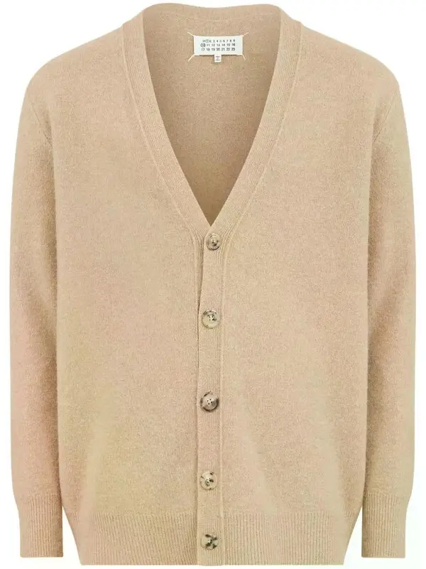 MAISON MARGIELA V-neck Wool Cardigan
