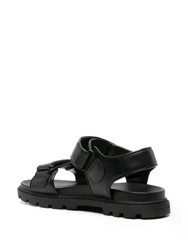 COACH Brynn Leather Sandals
