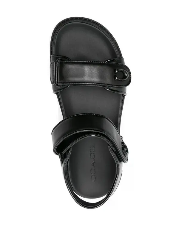 COACH Brynn Leather Sandals
