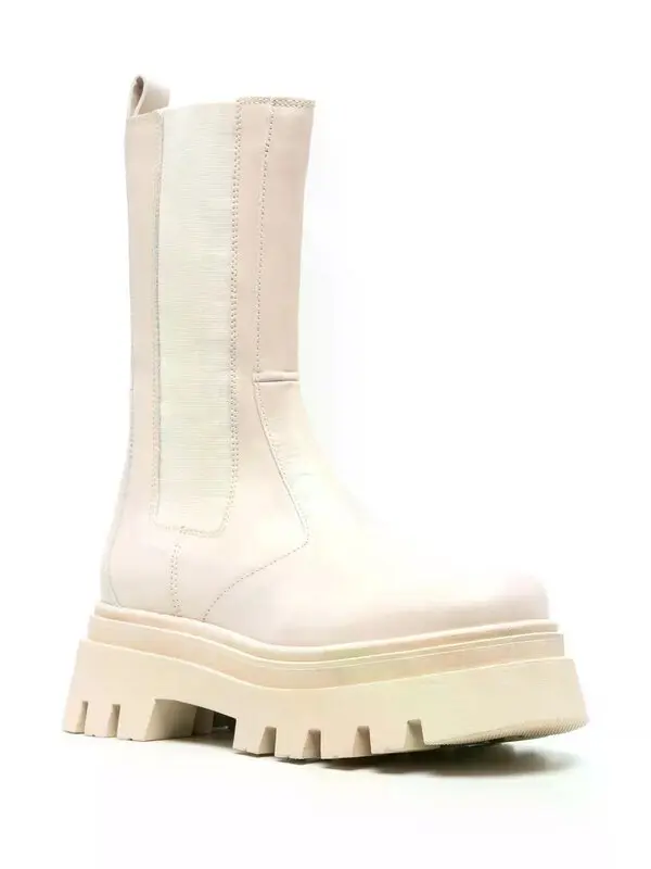 ALOHAS Chunky 55mm Leather Boots