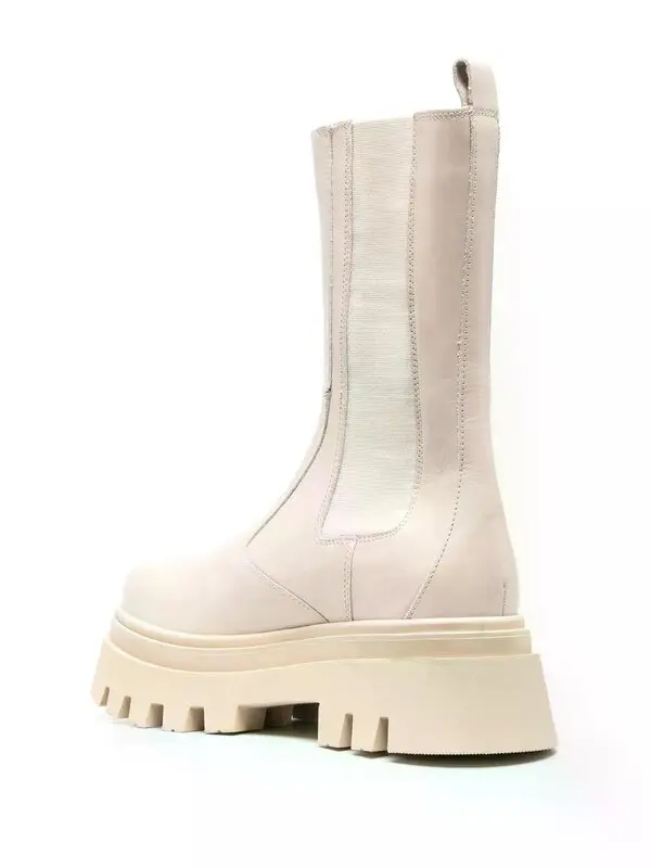ALOHAS Chunky 55mm Leather Boots