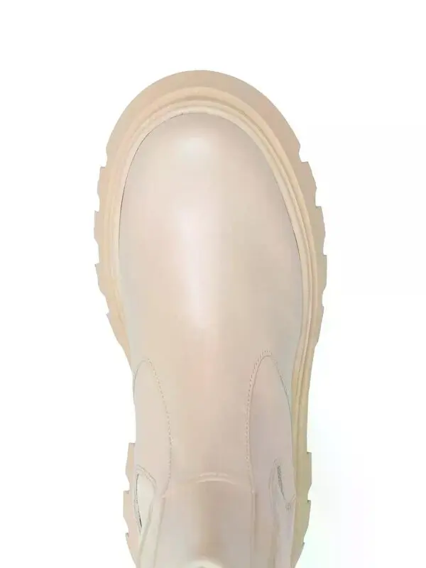 ALOHAS Chunky 55mm Leather Boots