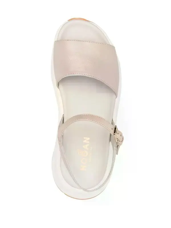 Hogan Open-toe Leather Sandals
