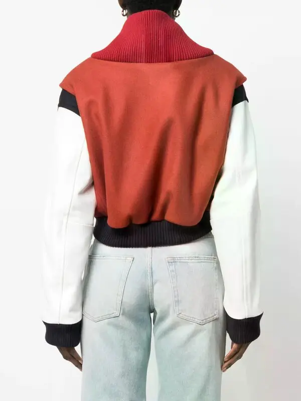 Dsquared2 Logo-patch Panelled Bomber Jacket