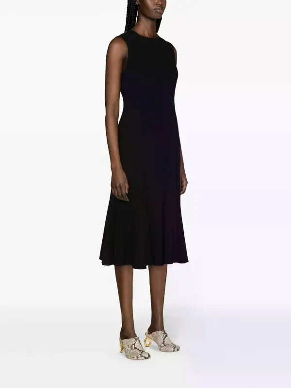 Theory Sleeveless Flared Midi Dress