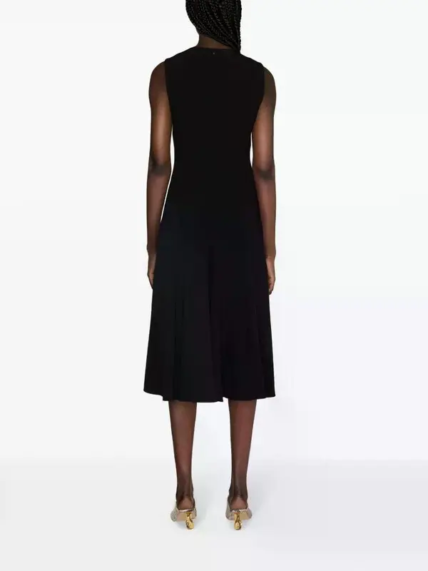 Theory Sleeveless Flared Midi Dress