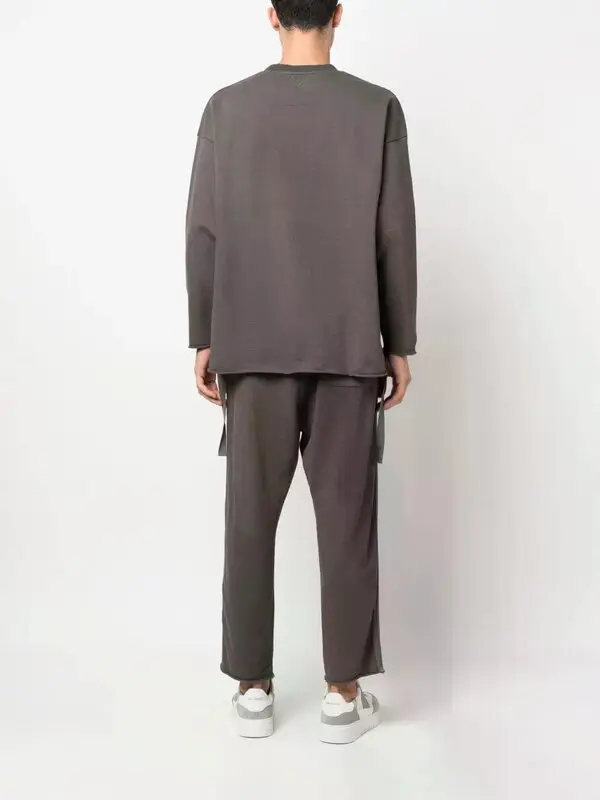 WHITE MOUNTAINEERING Logo-print Draped-strap Sweatshirt