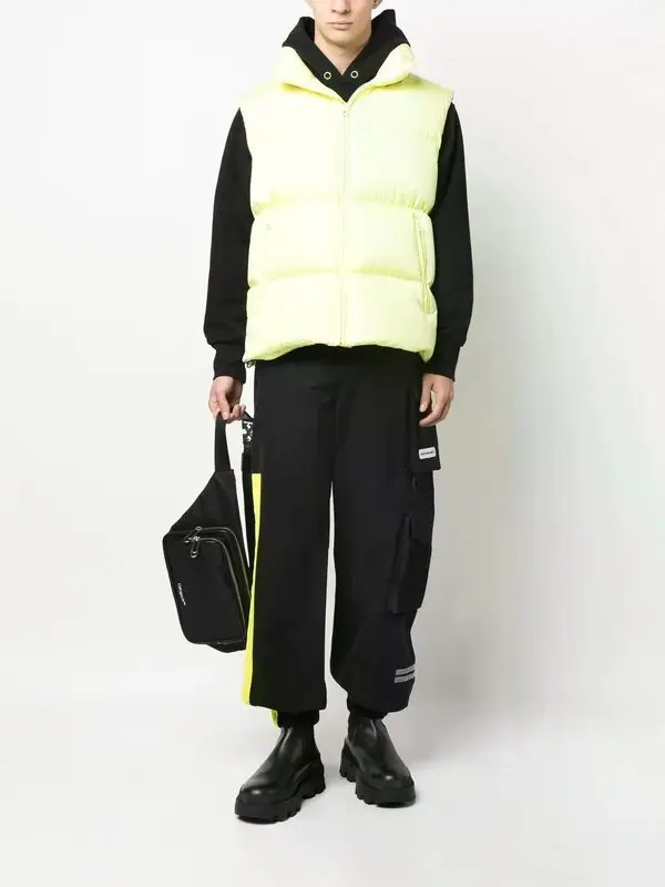 Palm Angels Zip-fastening Padded Jacket