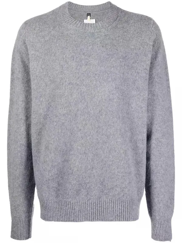 OAMC Intarsia-knit Logo Wool-blend Jumper