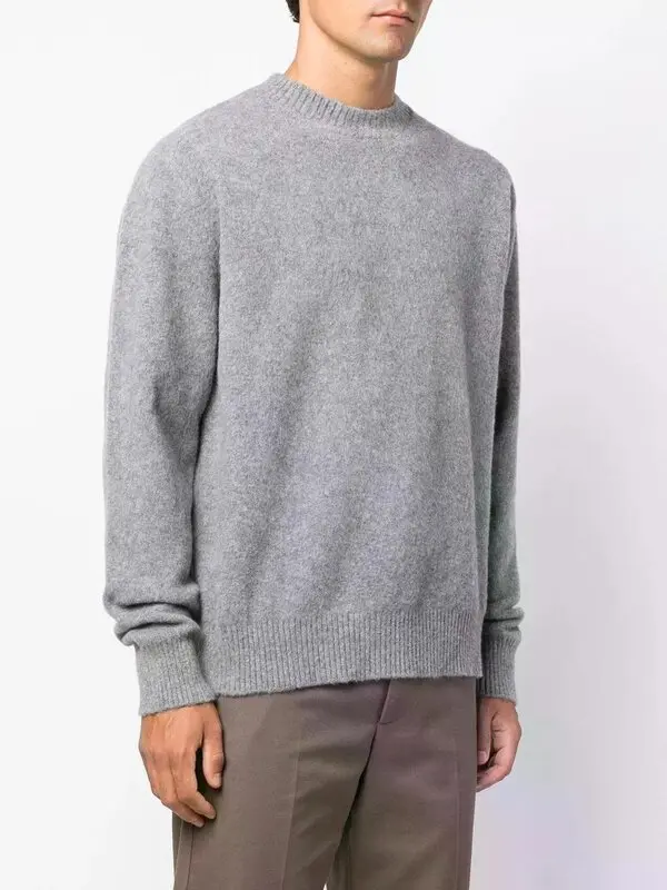 OAMC Intarsia-knit Logo Wool-blend Jumper