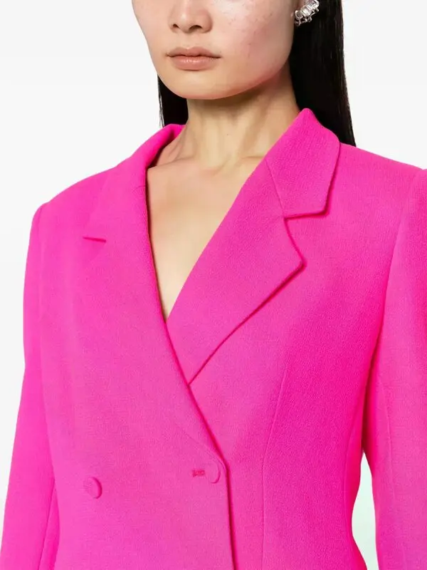 STYLAND Double-breasted Wool Blazer