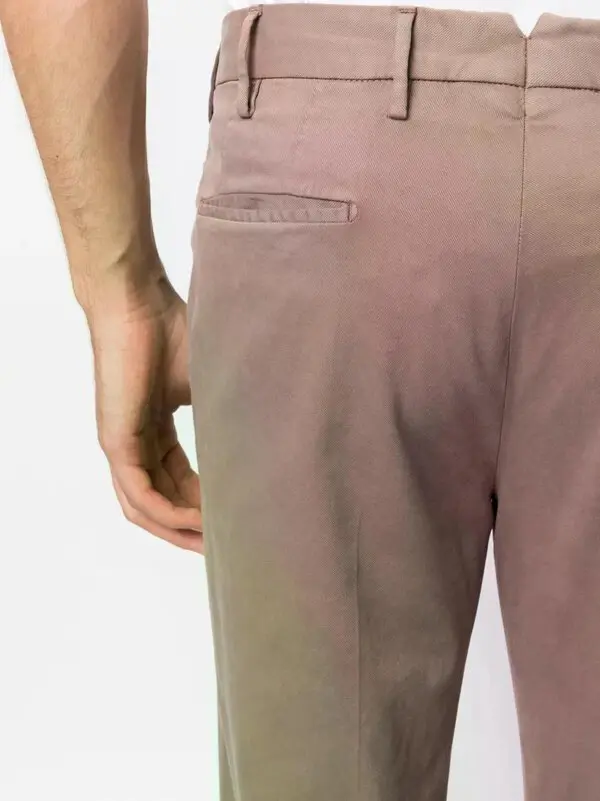 Incotex Low-rise Straight-leg Trousers - Brown