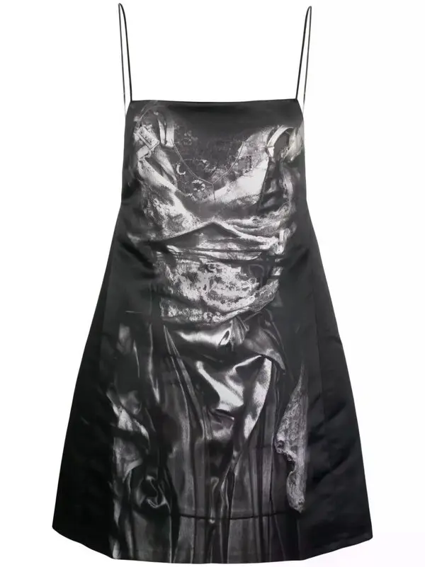 Y/project Compact-print Minidress