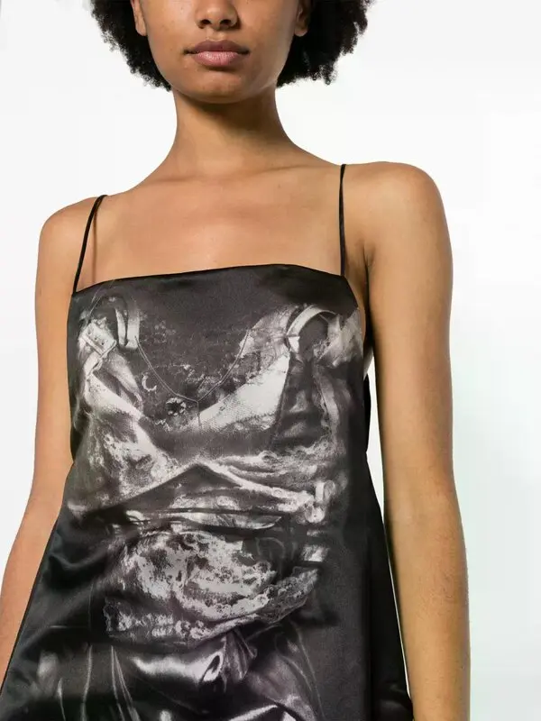 Y/project Compact-print Minidress