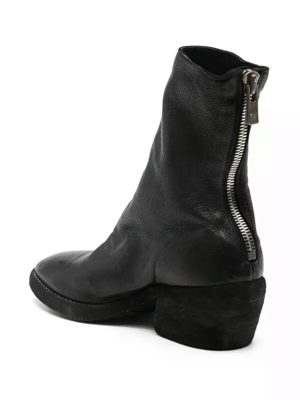 Guidi 55mm Leather Boots - Black