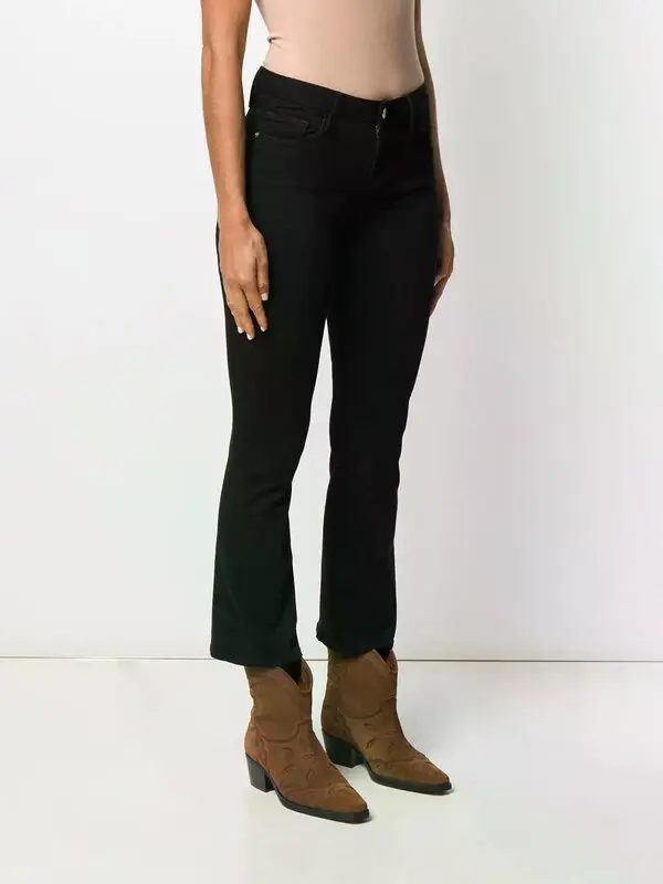 FRAME Slim-fit Cropped Jeans
