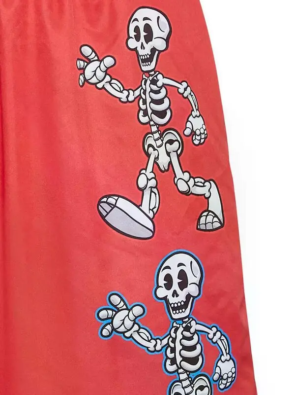 Philipp Plein Skeleton-print Swim Shorts