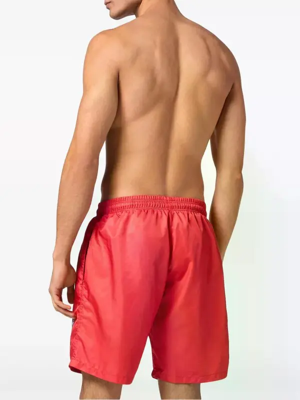 Philipp Plein Skeleton-print Swim Shorts