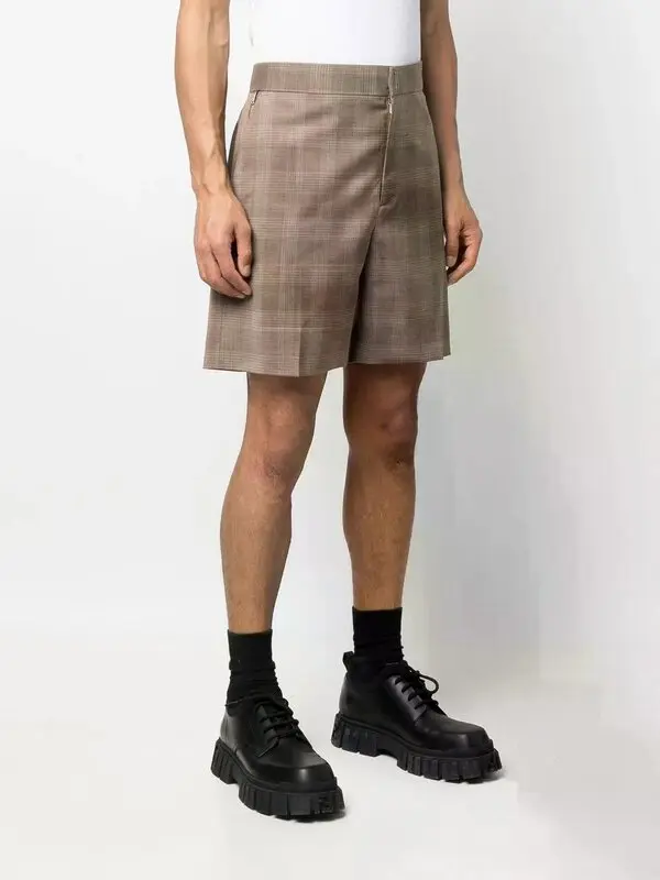 Givenchy Plaid Tailored Shorts