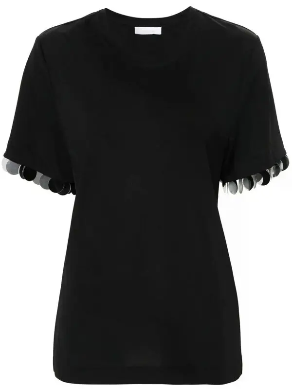 Rabanne Sequin-detail T-shirt