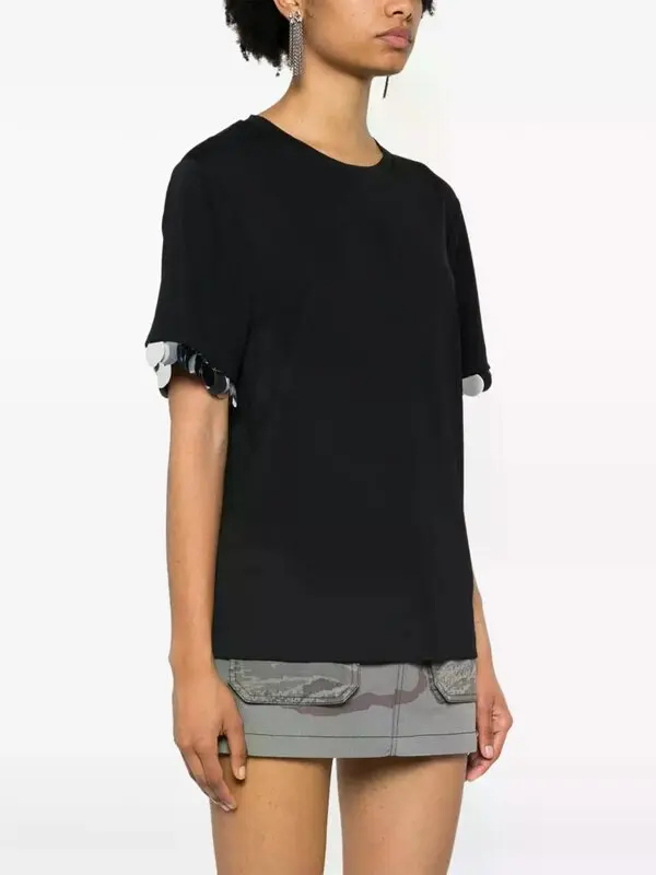 Rabanne Sequin-detail T-shirt