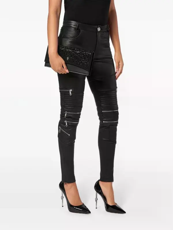 Philipp Plein Crystal-embellished Skull Crossbody Bag