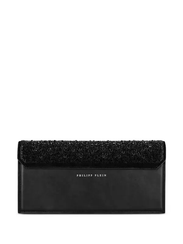 Philipp Plein Crystal-embellished Skull Crossbody Bag