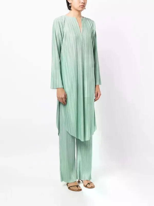 BAMBAH Plissé Trousers Set