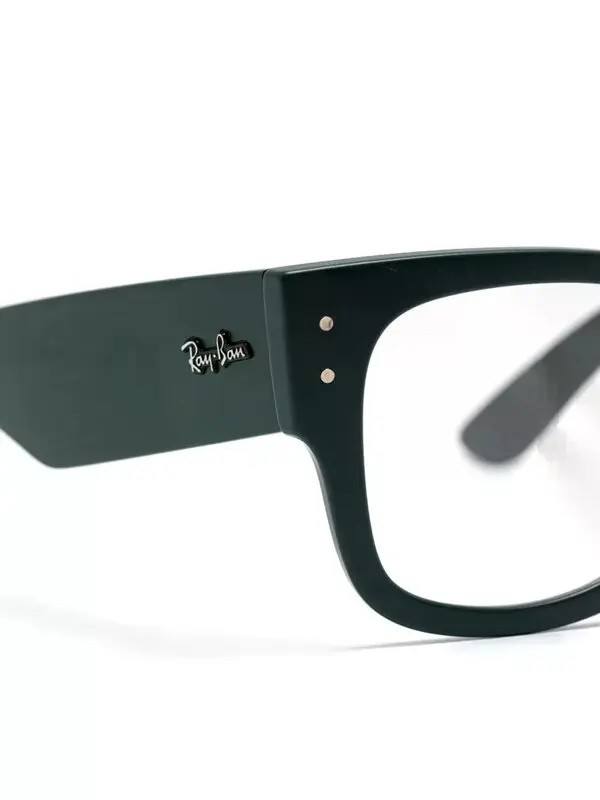 Ray-ban Wayfarer Frame Eyeglasses With Embossed Logo - Green