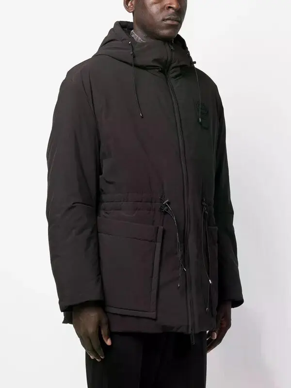 Off-White Logo-patch Padded Jacket
